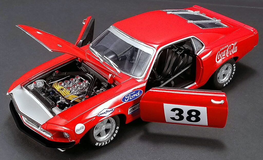 1:18 Allan Moffat Racing # 38 Coca Cola 1969 Boss 302 Trans Am Mustang ...